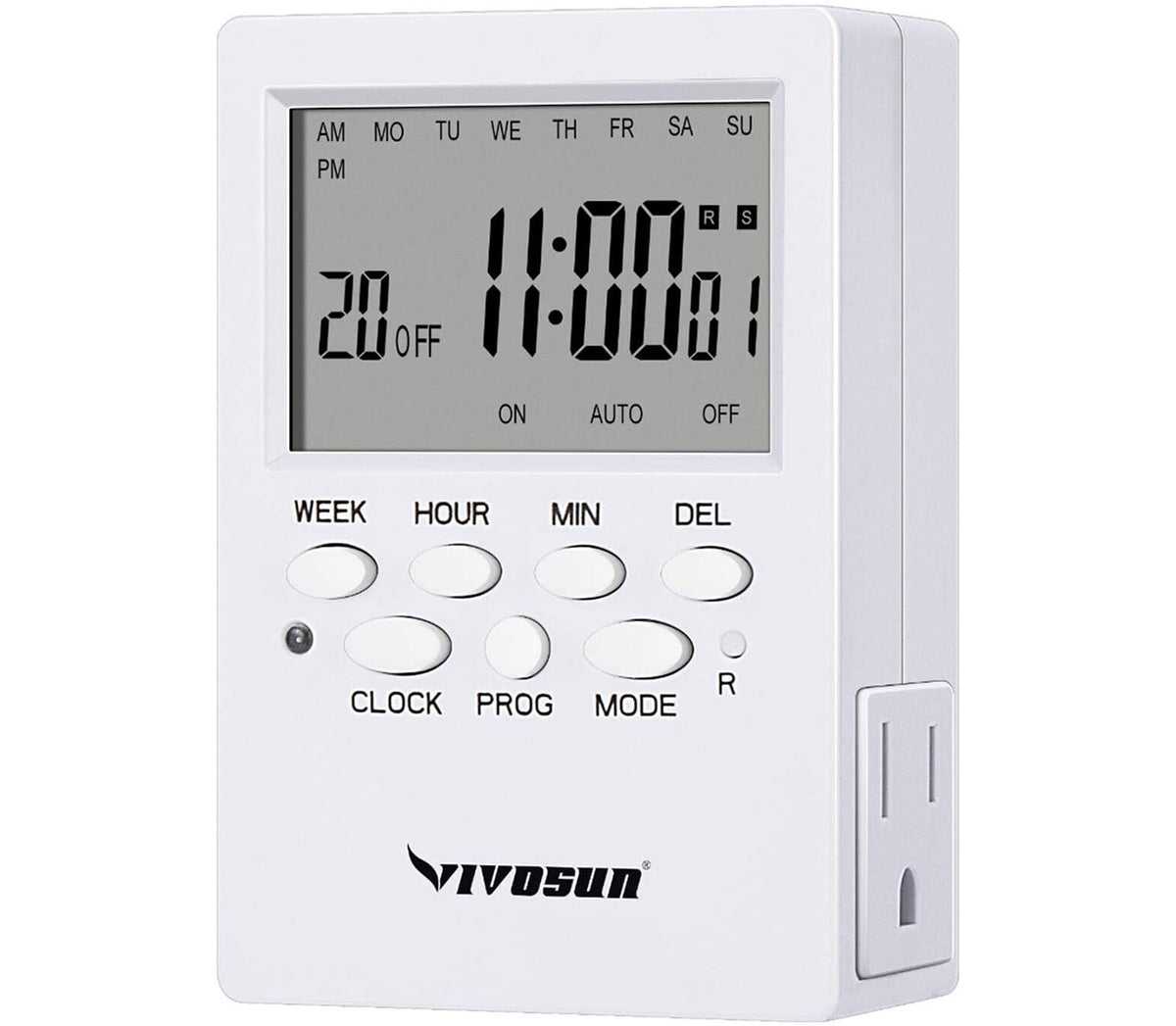 7 Day Digital Timer Precision Timing For Mushroom Cultivation Out Grow