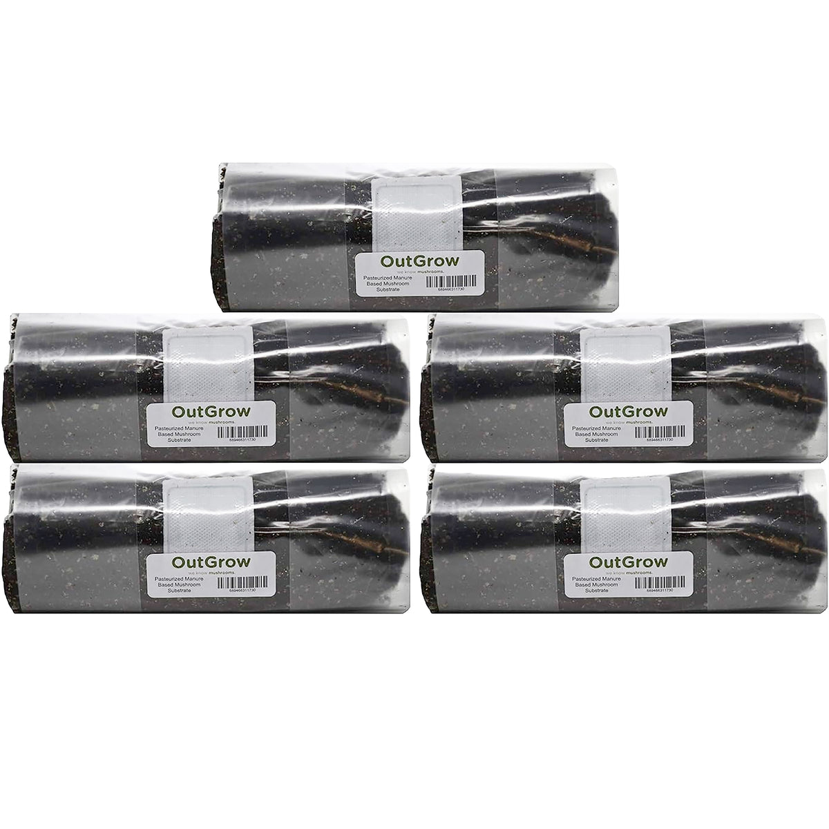 5 Pounds Manure Mushroom Substrate | Pasteurized & Ready to Use – Out Grow