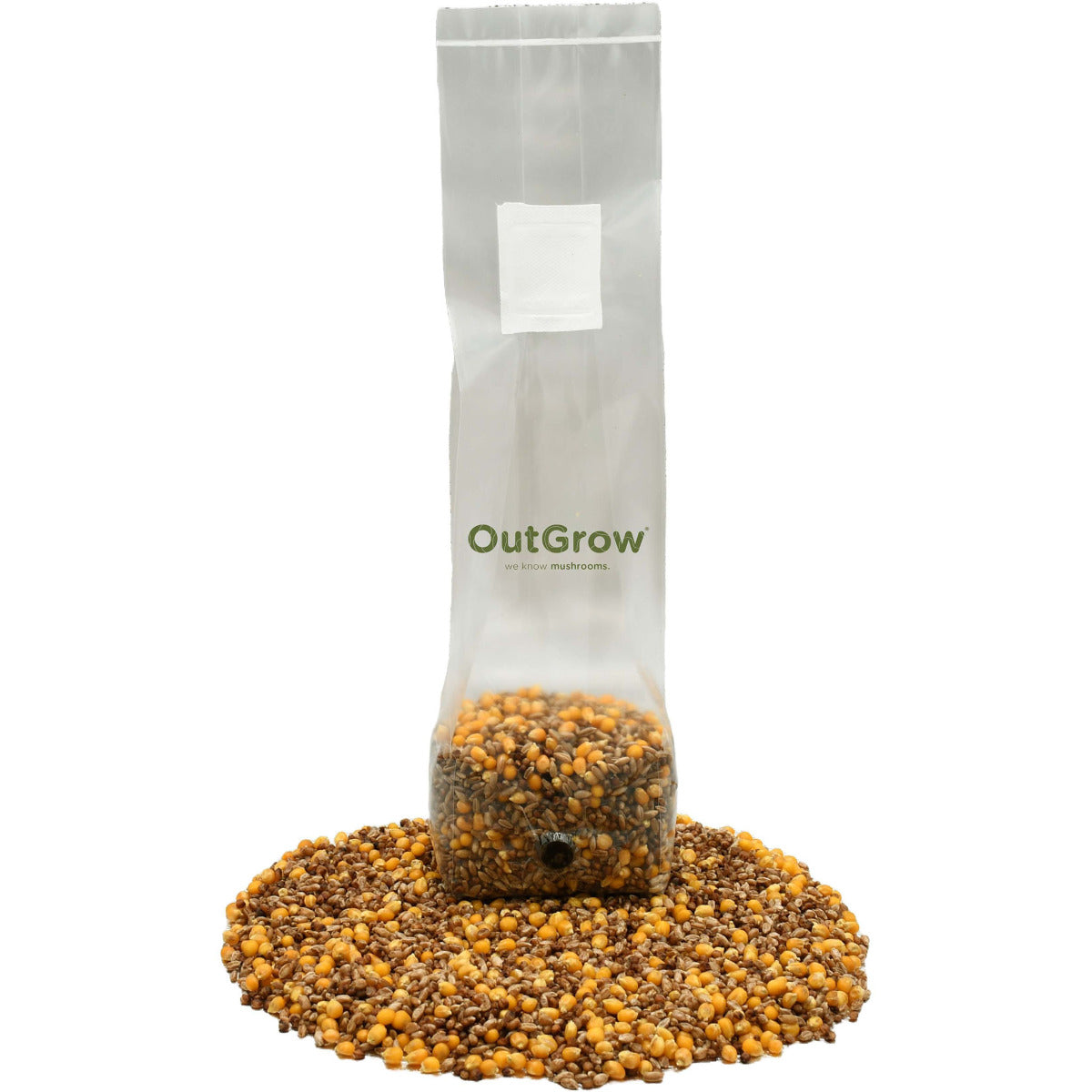 Sterilized Mega Mix Grain Spawn Bag – 1lb | Multi-Grain Blend | Out-Grow – Out Grow